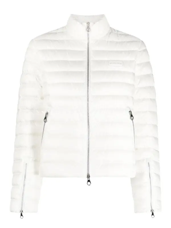 Duvetica Logo-patch Padded Down Jacket - White