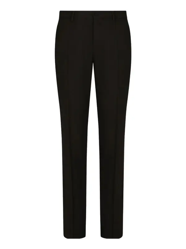 Dolce & Gabbana Slim Cut Pants - Black