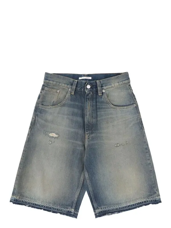 SUNFLOWER Distressed Denim Shorts - No
