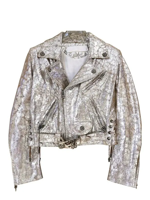 Chrome Hearts Long Sleeve Zip Up Jacket - Gray