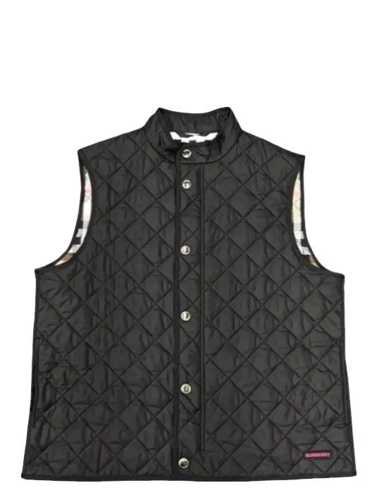 Burberry Quilted Vest - Black