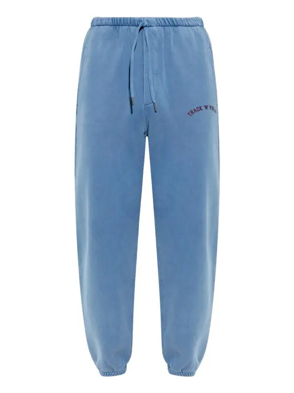 Dsquared2 Logo-detailed Drawstring Sweatpants - Blue