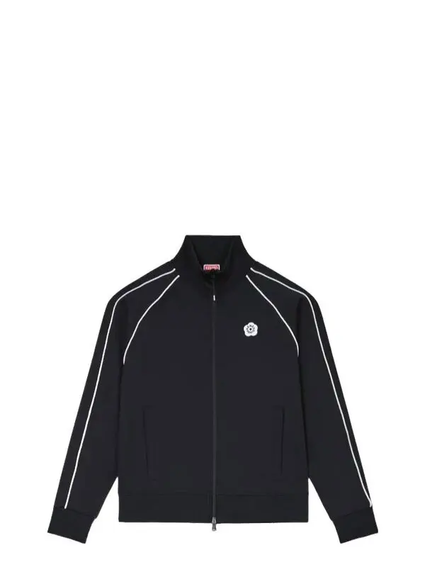 Kenzo Boke Flower Zipped Sweatshirt - Black