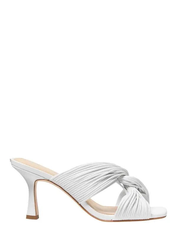 Michael Kors Alessia Mule Sandals - White