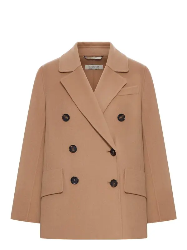 Max Mara Lukas Double-breasted Tailored Blazer - Brown