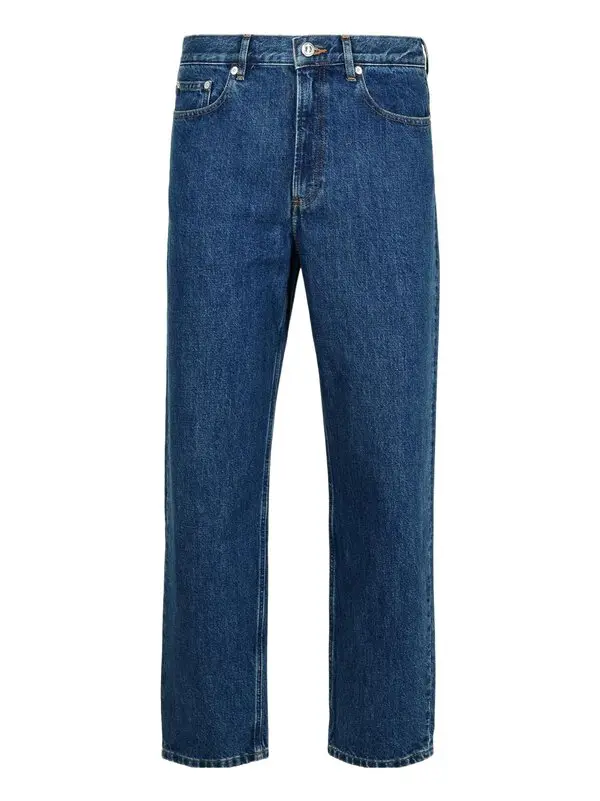 A.p.c. Slim-cut Straight-leg Jeans - Blue