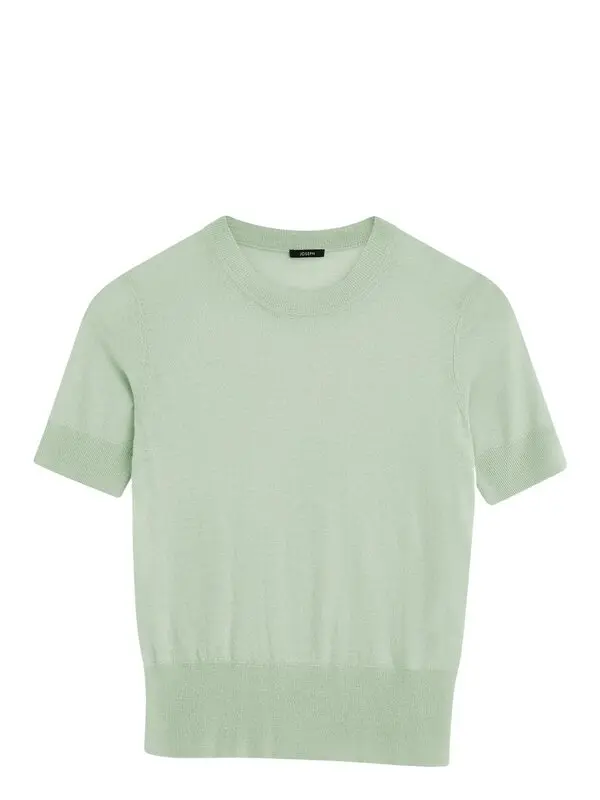 JOSEPH Cashair T-shirt - Apply Brown