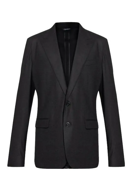 Dolce & Gabbana Single-breasted Blazer - Black