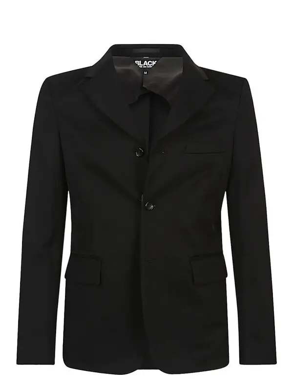 Comme Des Garçons Single Breasted Blazer - Black