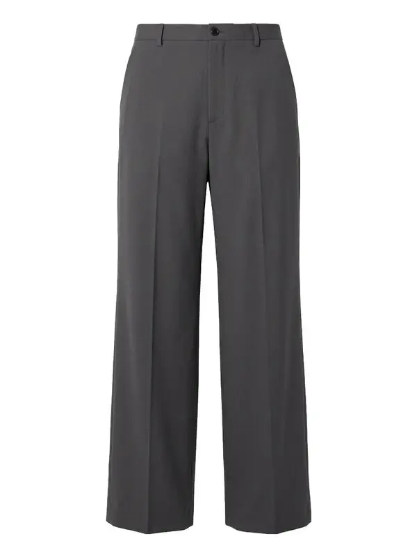 Gucci Tailored Button Trousers - Dark Gray
