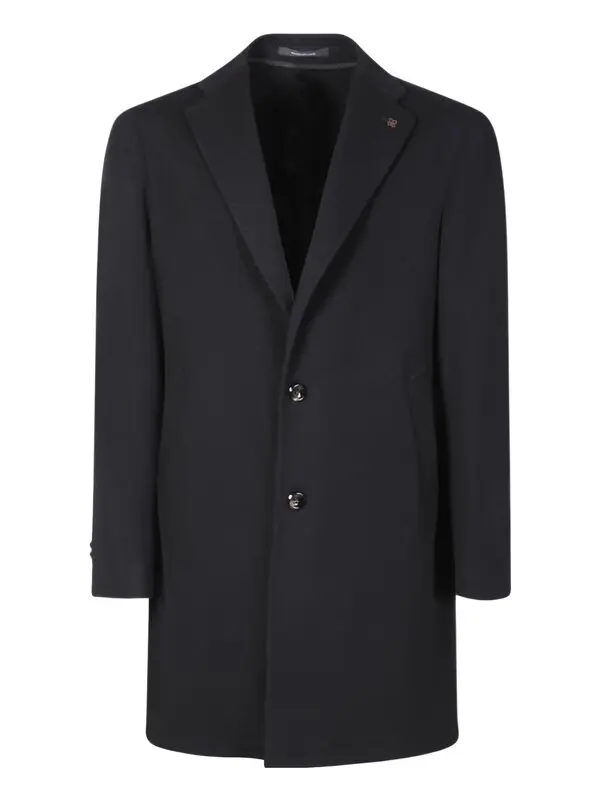 Tagliatore Colorado Long Sleeved Single-breasted Coat - Black