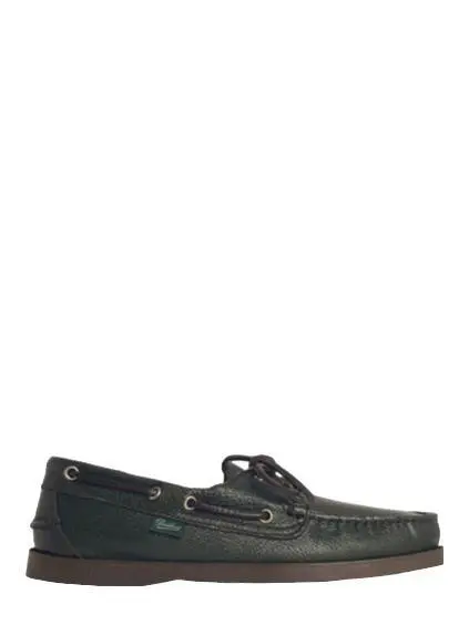 Paraboot Logo Patch Lace-up Shoes - Black