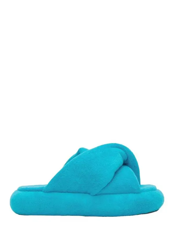 J.W.ANDERSON Open-toe Slippers With Twist Detailing - Blue