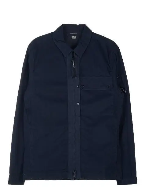 C.P. COMPANY Long Sleeve Casual Jacket - Black