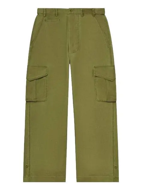 Kenzo Adjustable Cargo Pants - Green