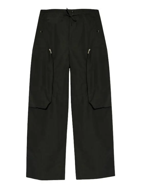 Dries Van Noten Cargo Drawstring Pants - Black