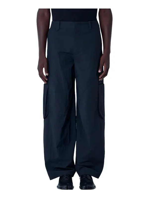 Jacquemus Straight-leg Cargo Trousers - Black