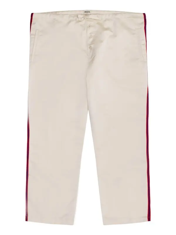 BODE Striped Pajama Pants - Cream