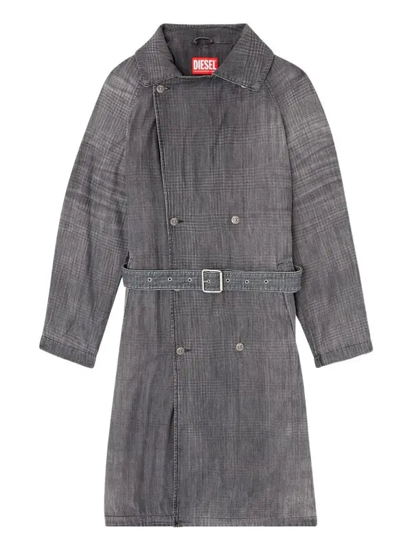 DIESEL® D-matthew-s Trench Coat - Grey