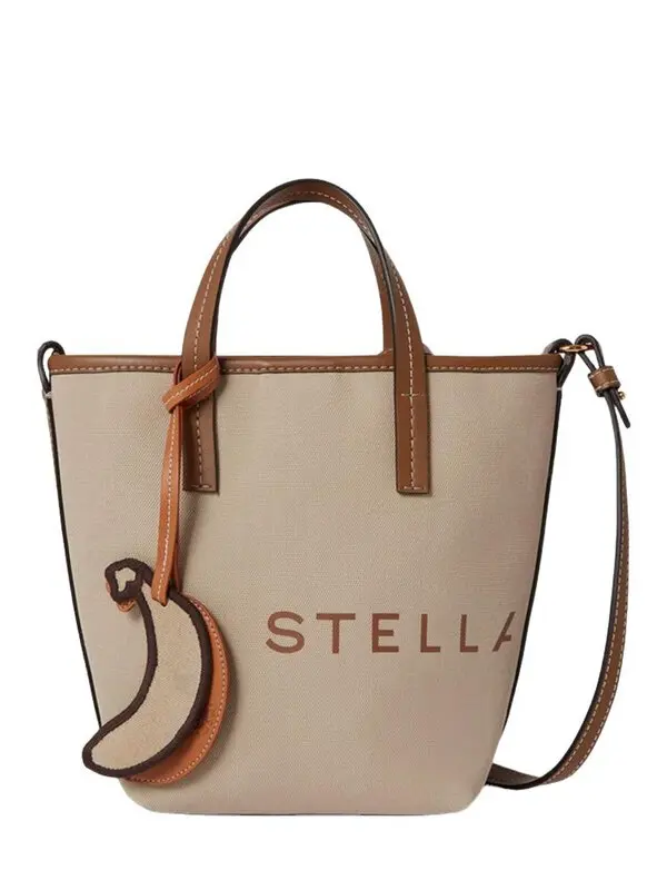 Stella McCartney Bananatex Crossbody Tote Bag - Pebble