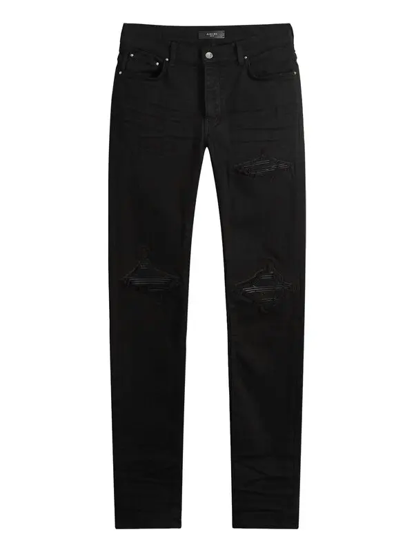 Amiri Anti-vintage" Slim-fit Denim Pants - Black