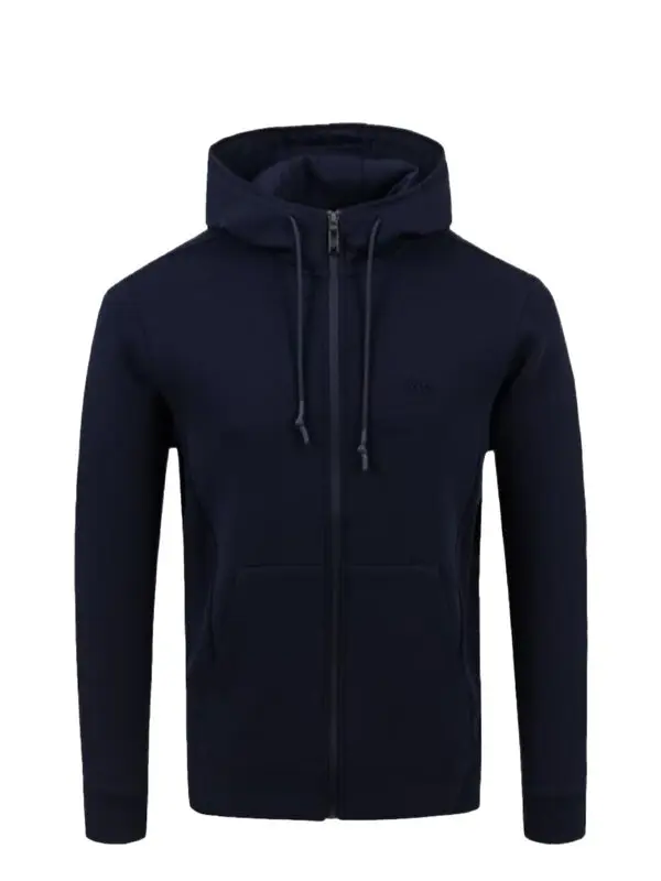 Hugo Boss Sgover Zip-up Hoodie - Black