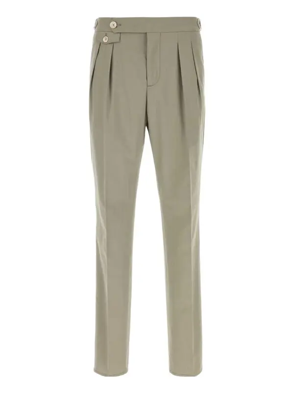 Brunello Cucinelli Pleated Tailored Trousers - Nude