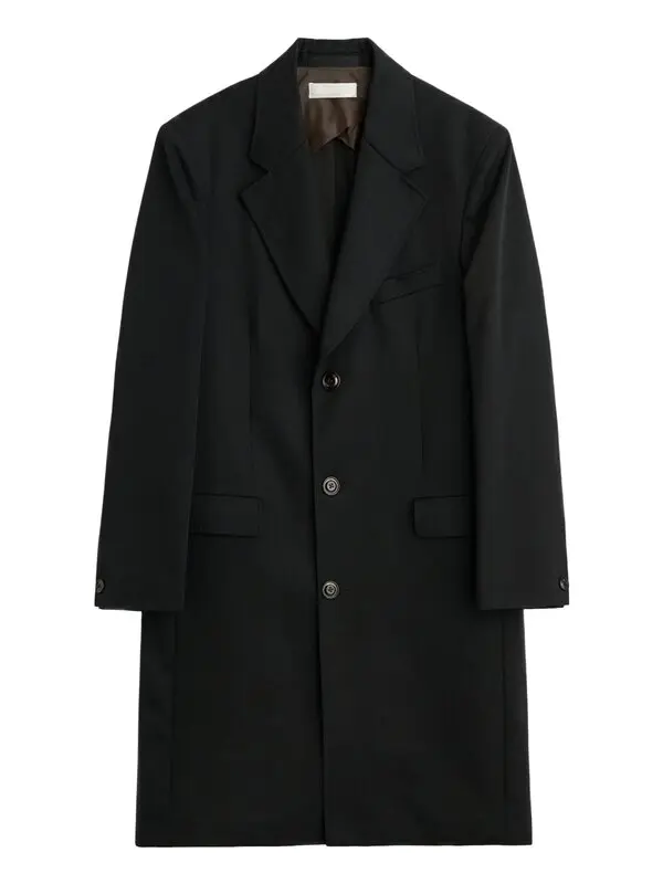 Our Legacy Dolphin Buttoned Coat - Black