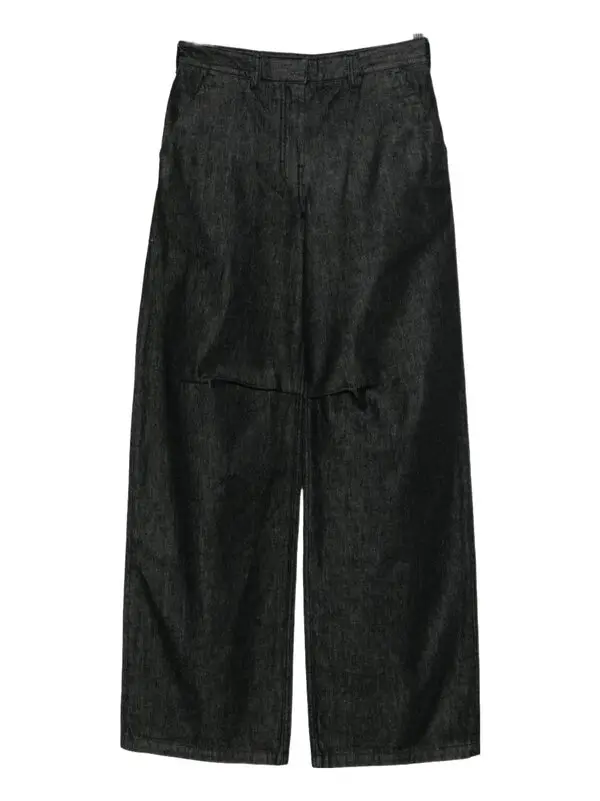 ENTIRE STUDIOS Wide-leg Jeans - Black