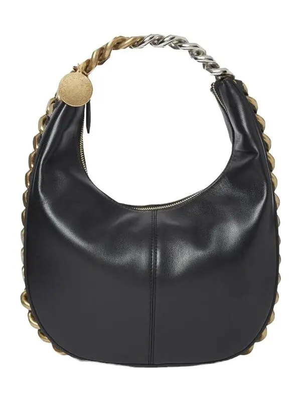 Stella McCartney Frayme Small Shoulder Bag - Black