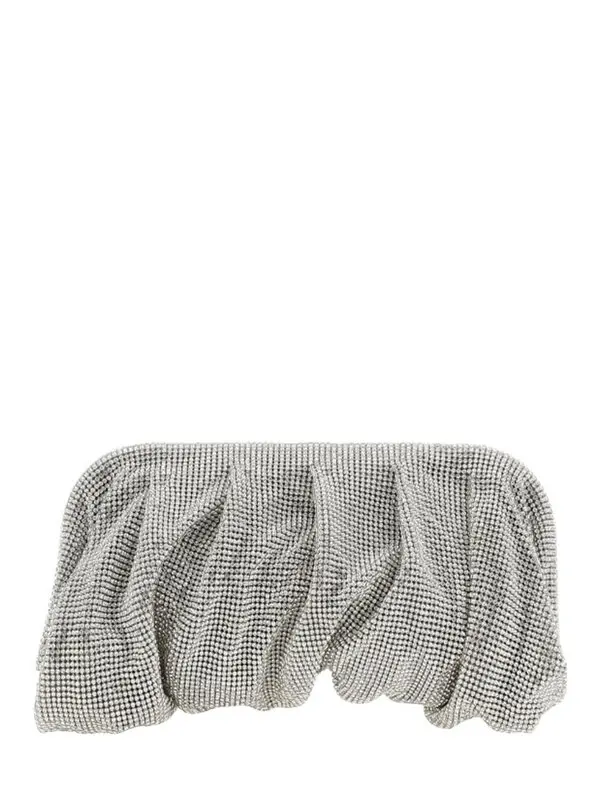 Benedetta Bruzziches Shine" Handheld Clutch - Gray