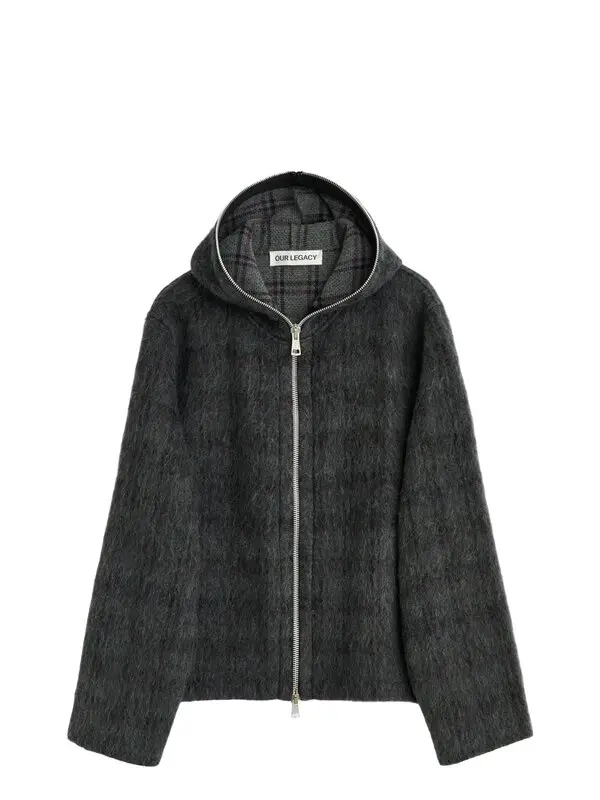 Our Legacy Full Zip Hood - Grey