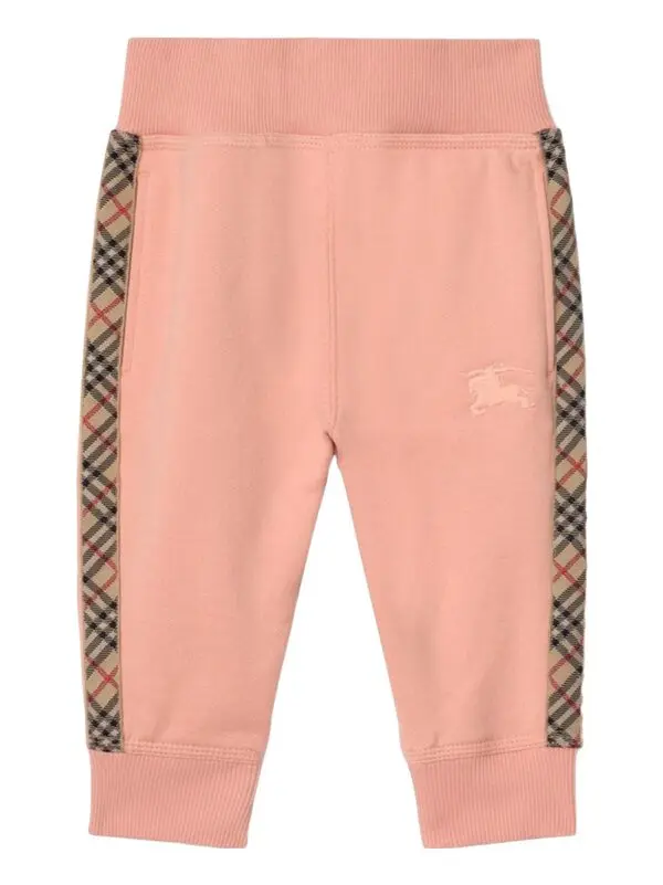 Burberry Check Tape Casual Trousers - Slipper