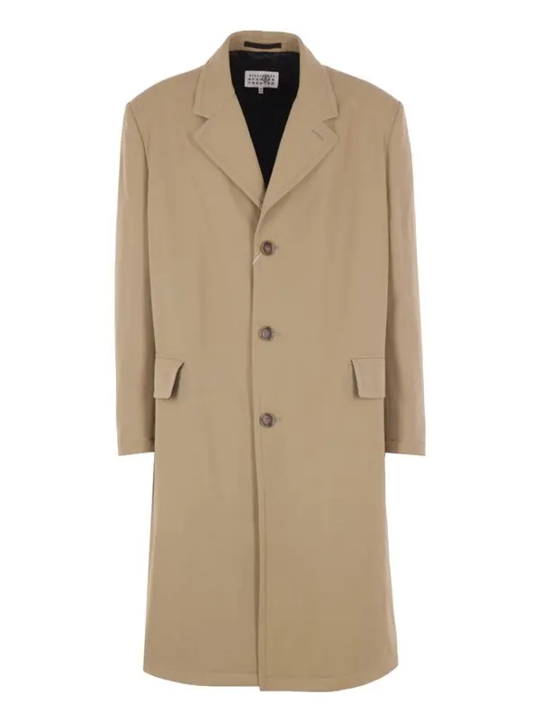 MAISON MARGIELA Single Breasted Jacket - Nude
