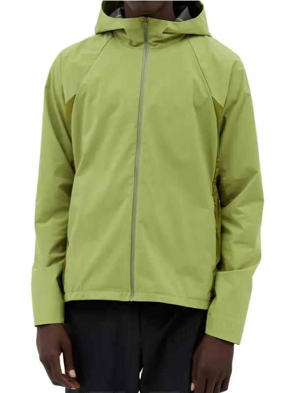 POST ARCHIVE FACTION (PAF) Hooded Technical Jacket - Green