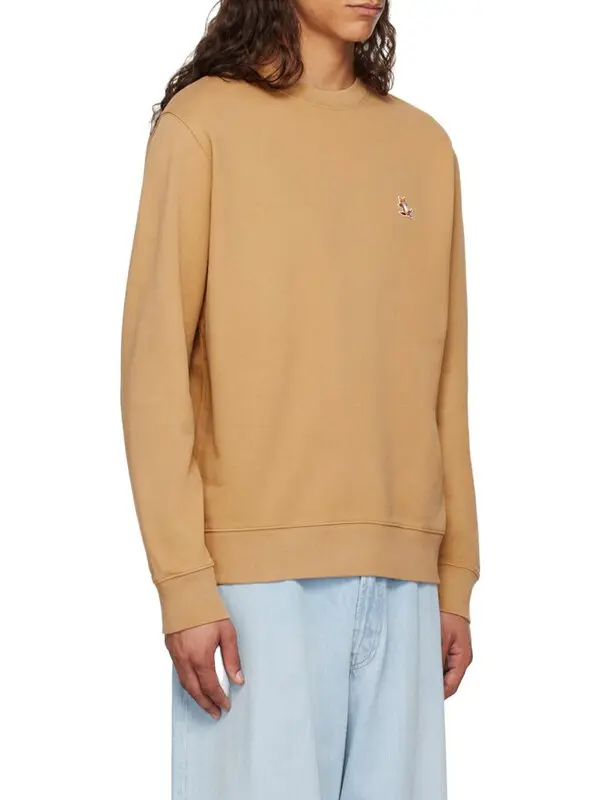 Maison Kitsuné Chillax Round-neck Sweater - Nude