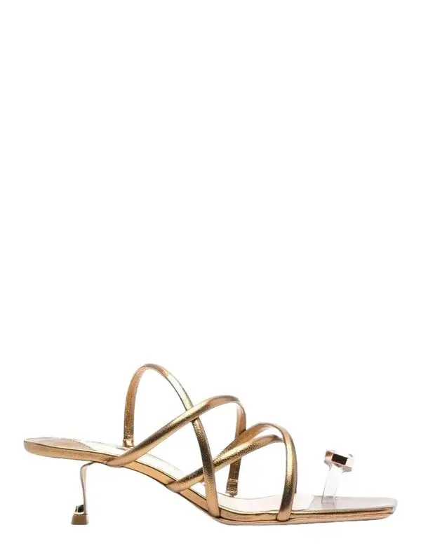 SOPHIA WEBSTER Bijou Strappy Sandals - Nude