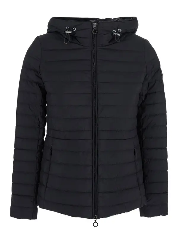 TATRAS Hooded Quilted Puffer Jacket - Black
