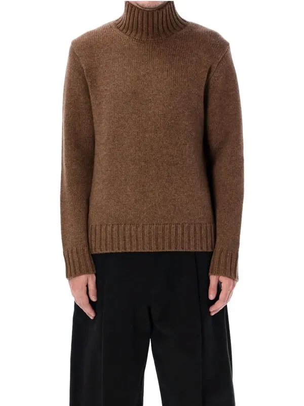 Studio Nicholson High-neck Knitwear - Black