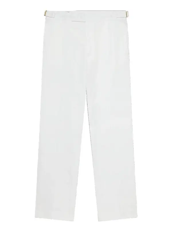 Casablanca Side-adjuster Trousers - White