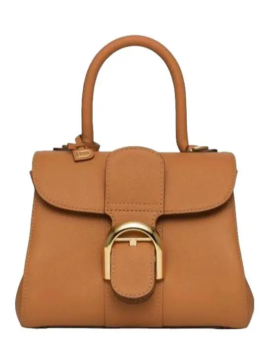 Delvaux Brillant Mini Handbag - Brown
