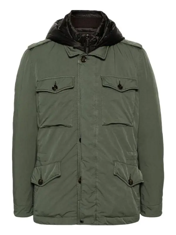 MOORER Isac 4g Padded Jacket - Green