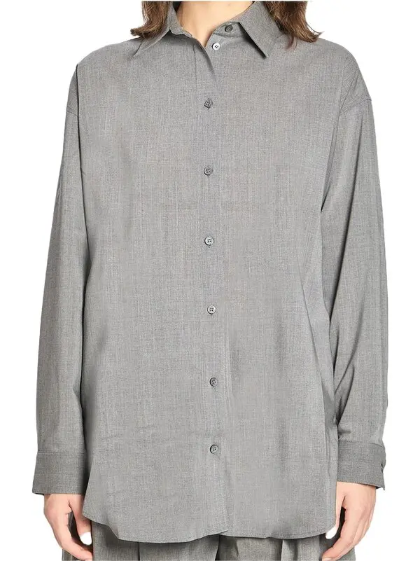 Jacquemus Long-sleeve Shirt - Gray