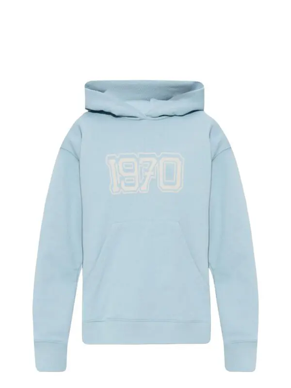 Kenzo Oversized Logo Hoodie - Blue