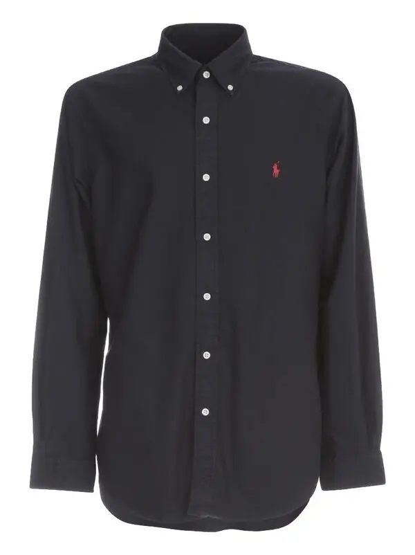 Polo Ralph Lauren Button-down Cotton Shirt - Blue