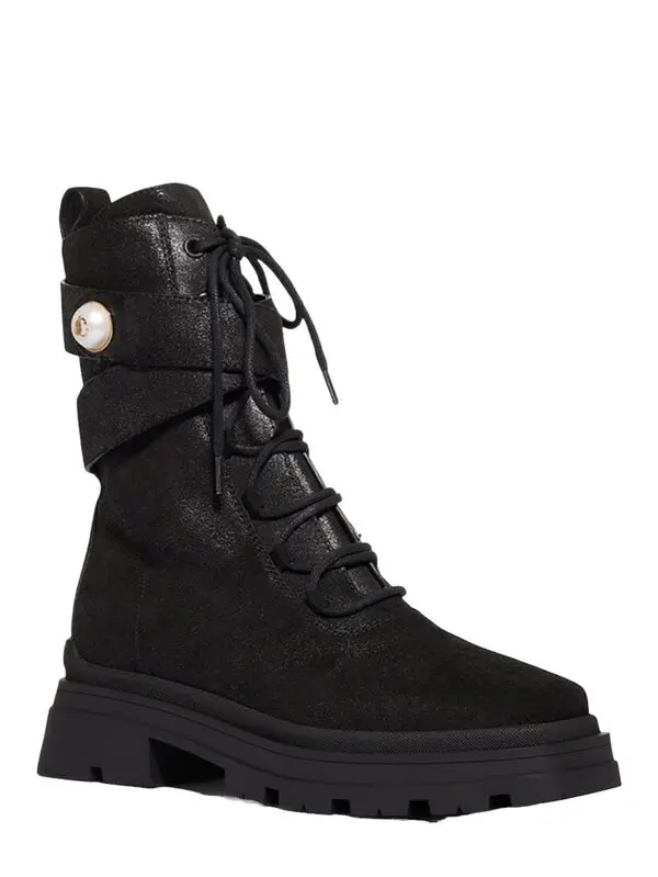 JIMMY CHOO Noemi 45 Lace-up Ankle Boots - Black