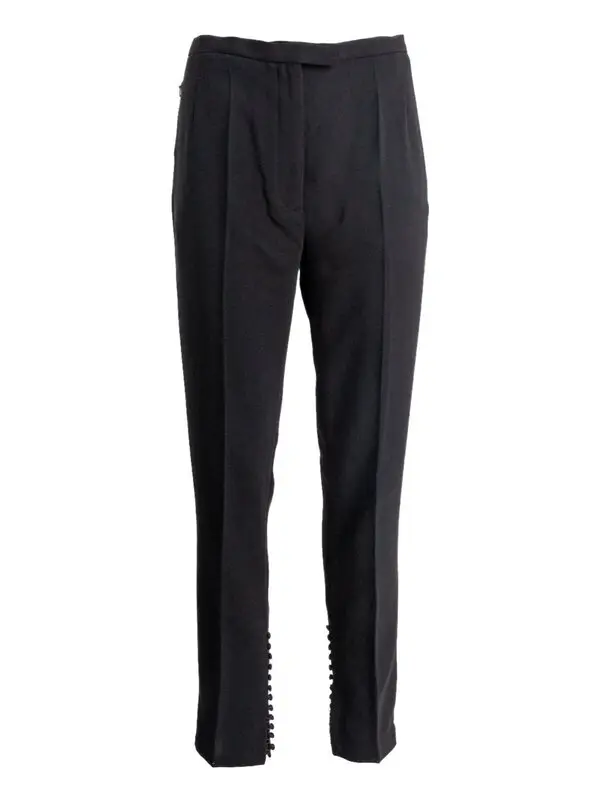 Dries Van Noten Pleated Casual Pants - Black