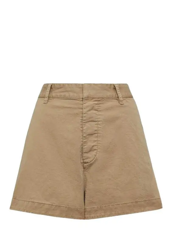 Dsquared2 Baggy High-waisted Shorts - Light Brown