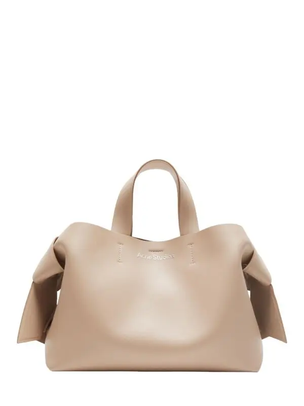 Acne Studios Musubi Knot Detailed Tote Bag - Taupe