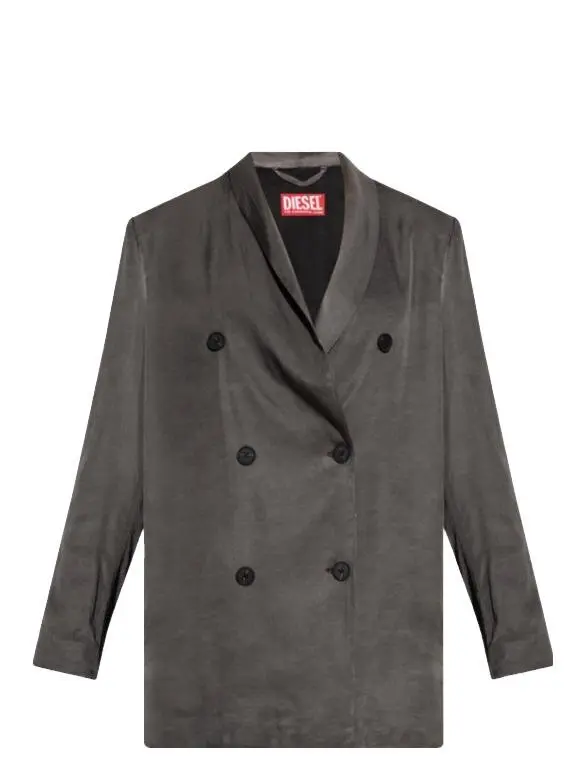 DIESEL® G-avina-s1 Double Breasted Blazer - Grey
